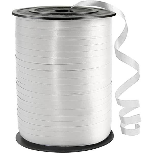 500 Yard Premium White Curling Ribbon for Crafts Gift Wrapping Balloon ...