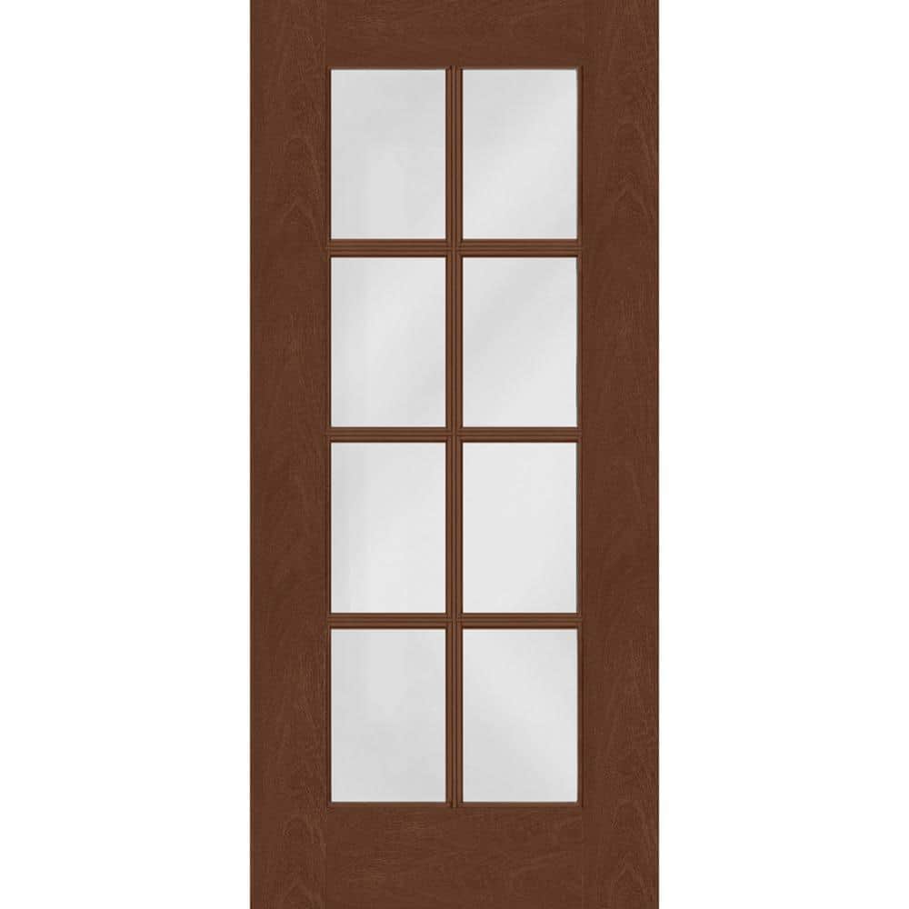 Steves & Sons Regency 36 in. x 80 in. Full 8-Lite Universal Handing ...