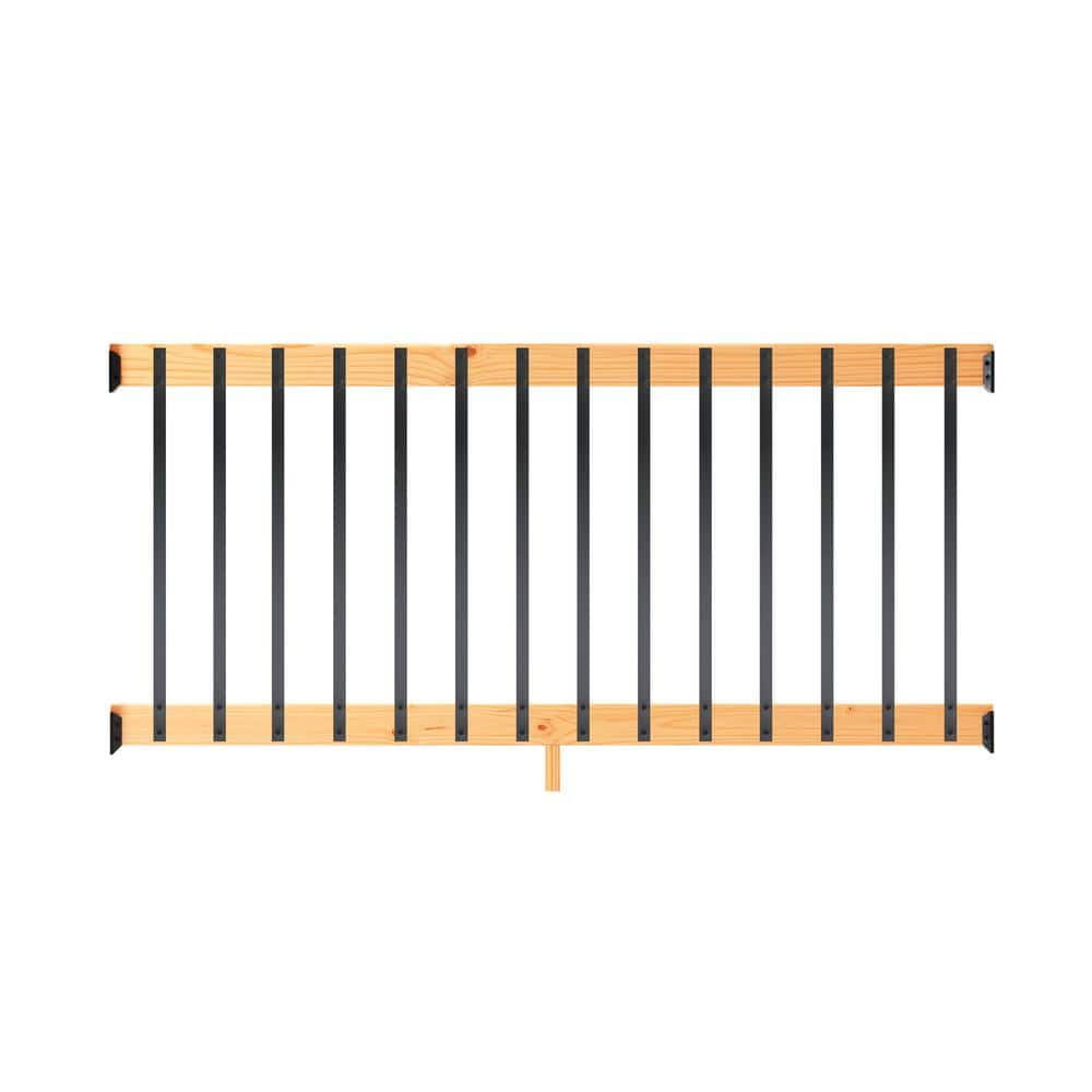 Reviews for ProWood 6 ft. Cedar-Tone Southern Yellow Pine Rail Kit with ...