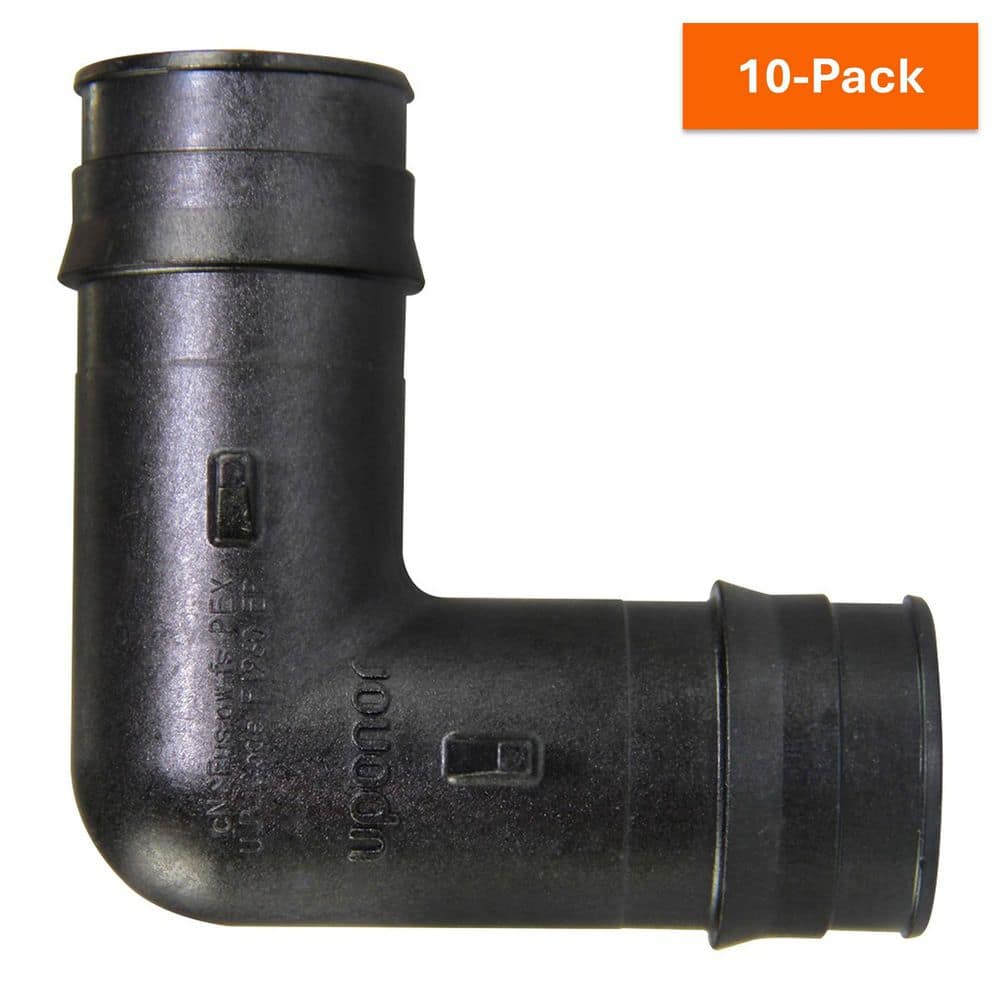Uponor ProPEX 1 in. PEX-A Expansion Barb Engineered Polymer 90° Elbow ...