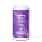 Method 70-Count All-Purpose Cleaner Wipes French Lavender 1872 - The ...