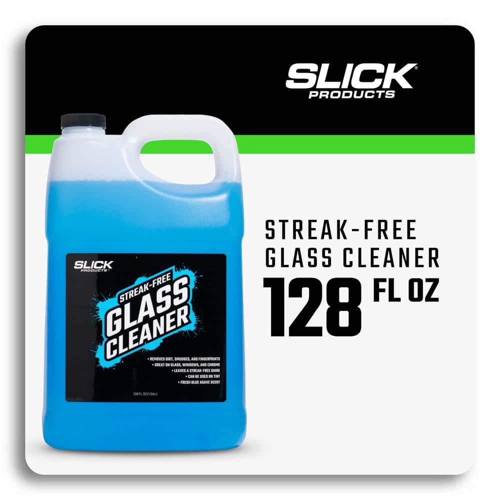 SLICK PRODUCTS 128 oz. Streak-Free Glass Cleaner SP-SFGC-128 - The Home ...