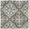 Merola Tile Evoque Carthusian 9-3/4 in. x 9-3/4 in. Porcelain Floor and ...