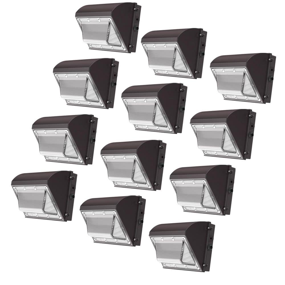 AIKVSXER 1300W Equivalent 36000LM 5000K Outdoor Dusk to Dawn Bronze ...