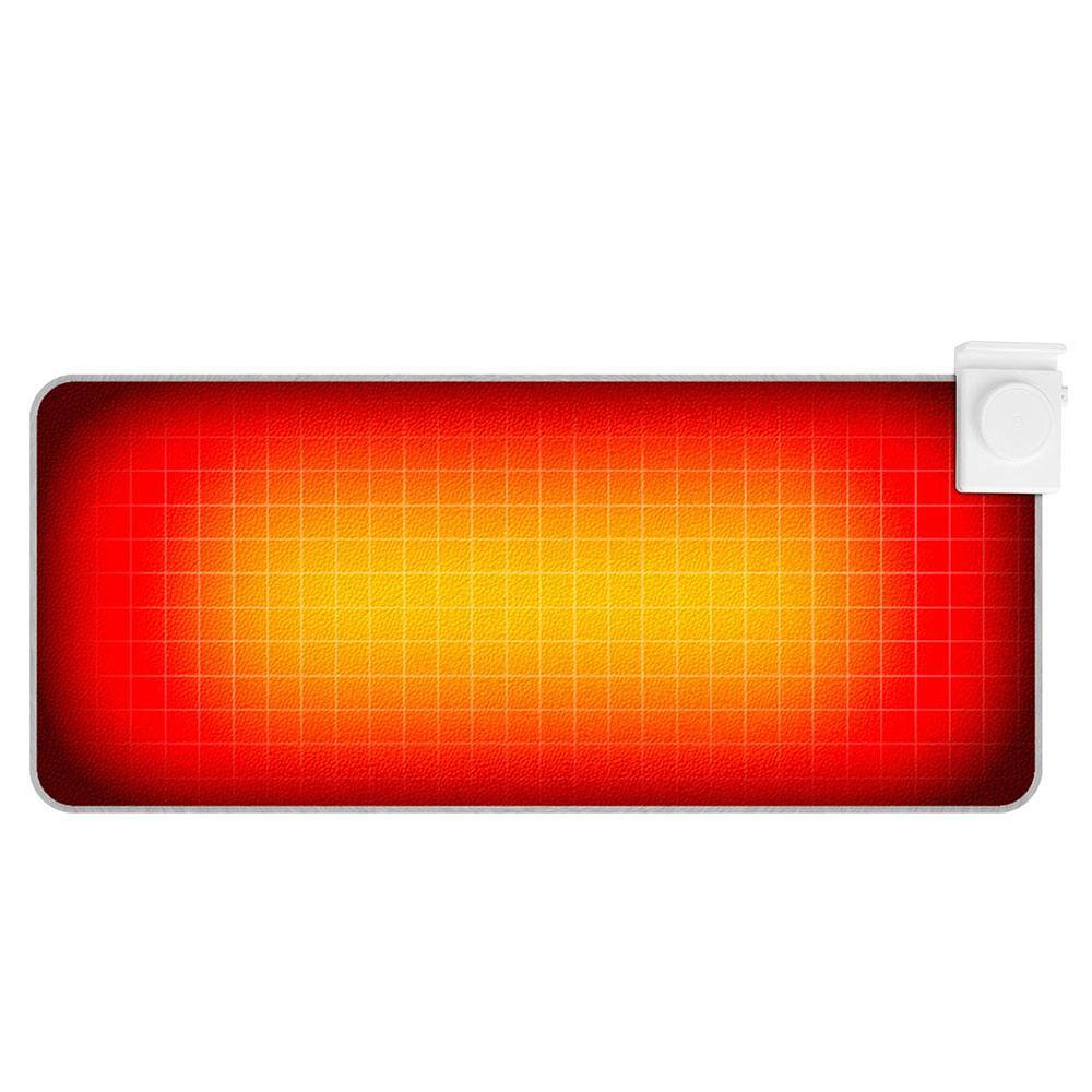 Etokfoks 31.3 in. W x 13.4 in. H Winter Desktop Hand Warmer Mat, Heated ...