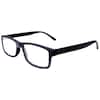 Magnifeye Reading Glasses Retro Black 2-Pair 2-Cases 2.0 Magnification ...