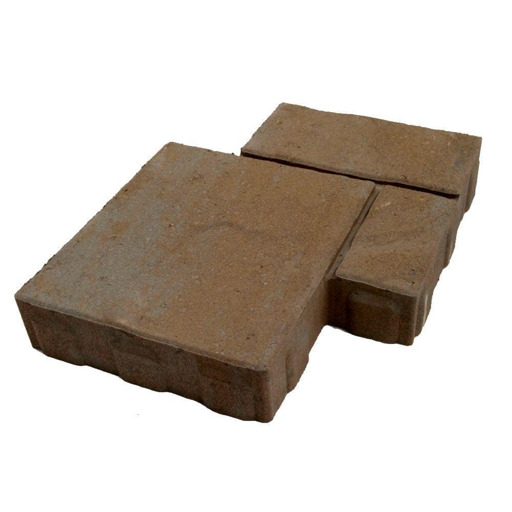 Basalite 15 in. x 12.25 in. Heartland Positano Concrete Paver 100060224 ...