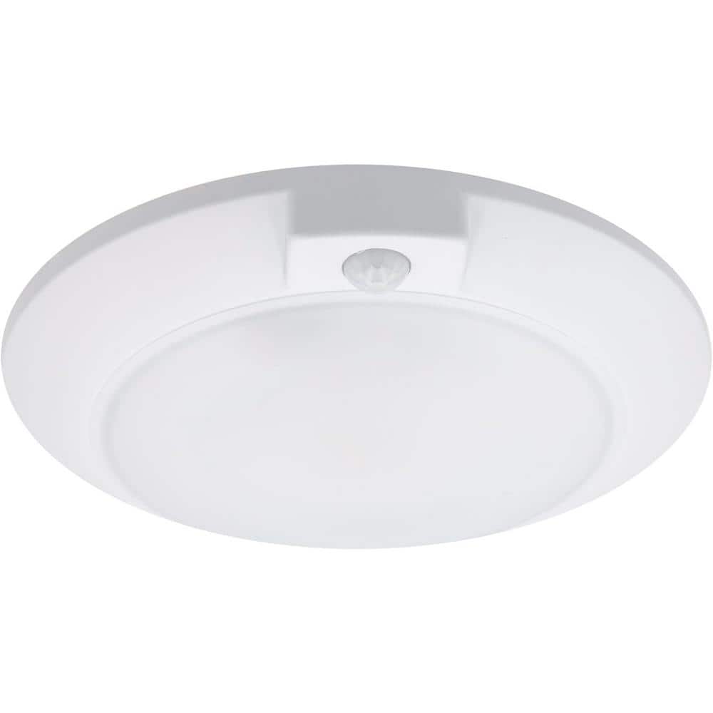 Cedar Hill 5.5 in. 12 W. White Standard Integrated LED Fixture with ...