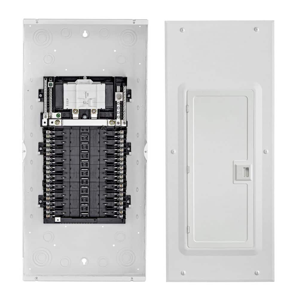 Leviton 100 Amp 20-Space, 20-Circuit Indoor Load Center with Main ...