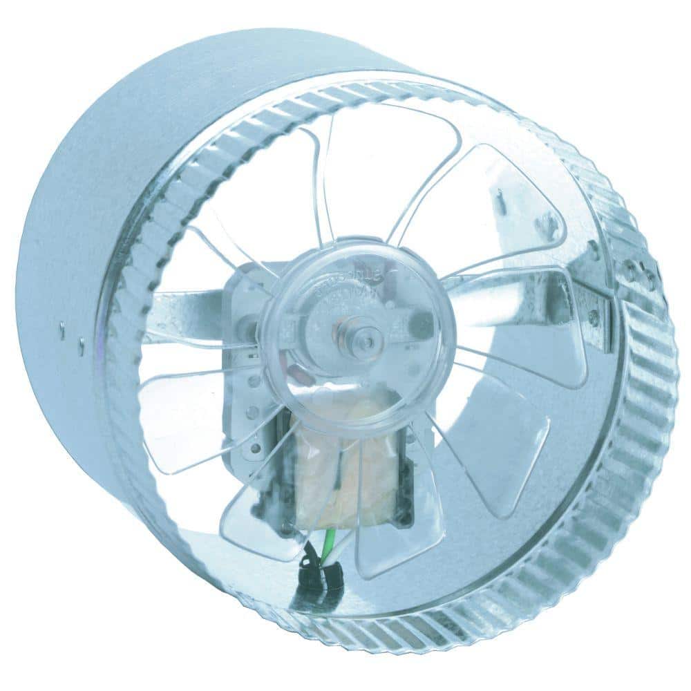 Suncourt Inductor 6 in. In-Line Duct Fan DB206 - The Home Depot