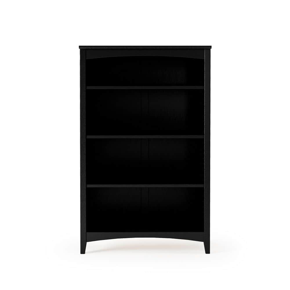 Reviews for Camaflexi Shaker Style Black 48 in. Tall Solid Wood ...