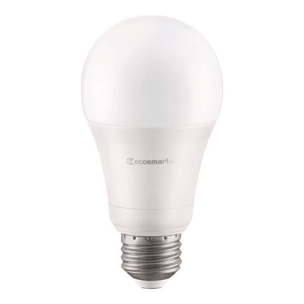 EcoSmart Universal Select 40/60/75/100-Watt Equivalent A19 Dimmable LED ...