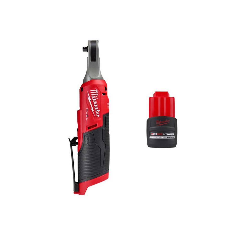 Milwaukee M12 FUEL 12V Lithium-Ion Brushless Cordless High Speed 1/4 in ...