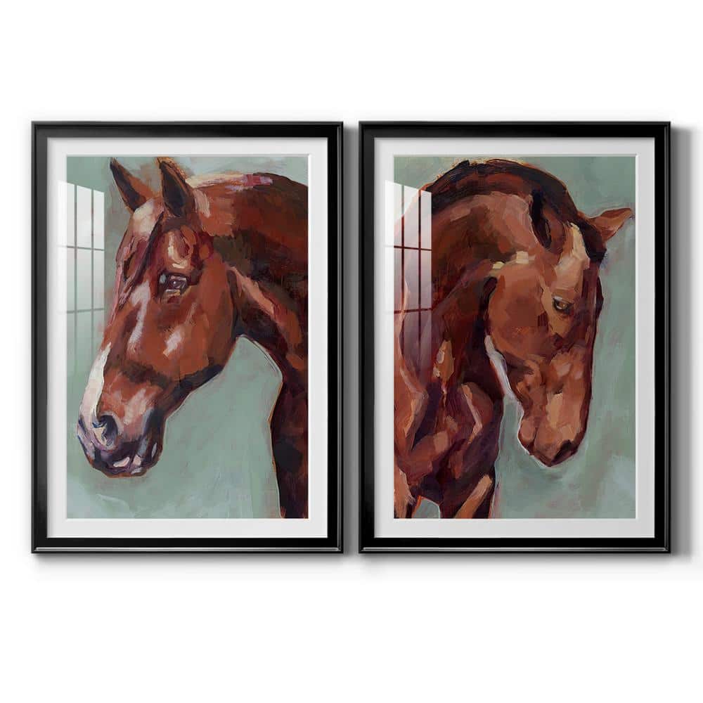 Wexford Home Sweet Eyes I By Wexford Homes 2-Pieces Framed Abstract Paper Art Print 30.5 in. x ...