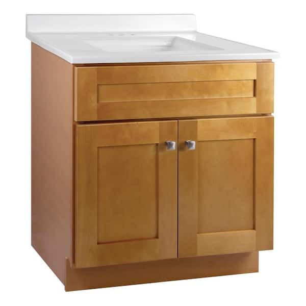Design House Brookings Shaker RTA 31 in. W x 22 in. D x 35 in. H Bath ...