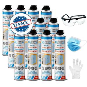 Reviews for AG ADHESIVE GURU AG930 32.8 oz. Insulation Spray Foam ...