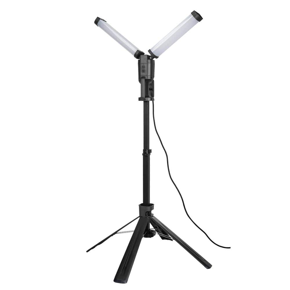 Z ZONE INDUSTRY CORP. LED Quad-Pod Work Light Z-59240 - The Home Depot