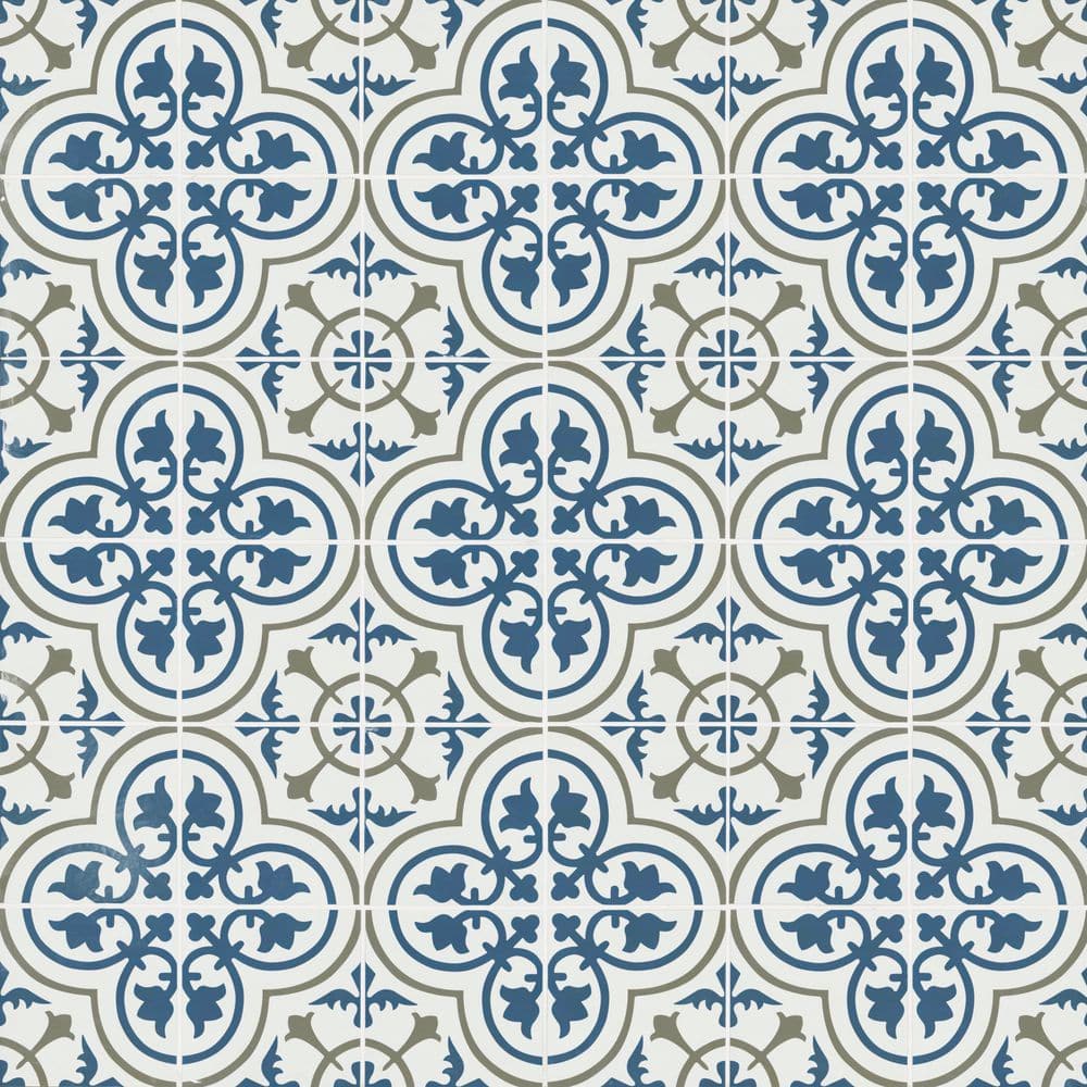 Reviews for MSI Zenzibar Matte Gray Porcelain Encaustic Tile Square 8 ...