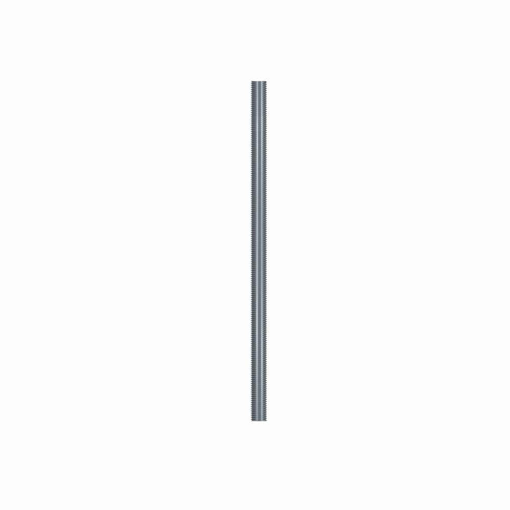 Simpson Strong-Tie ATR 7/8 in. x 18 in. Zinc-Plated All-Thread Rod ATR7 ...