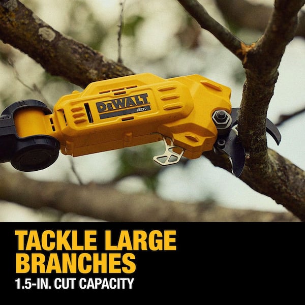 DEWALT 20V MAX Cordless Battery Powered Pole Pruner (Tool Only) DCPPR320B - The Home Depot