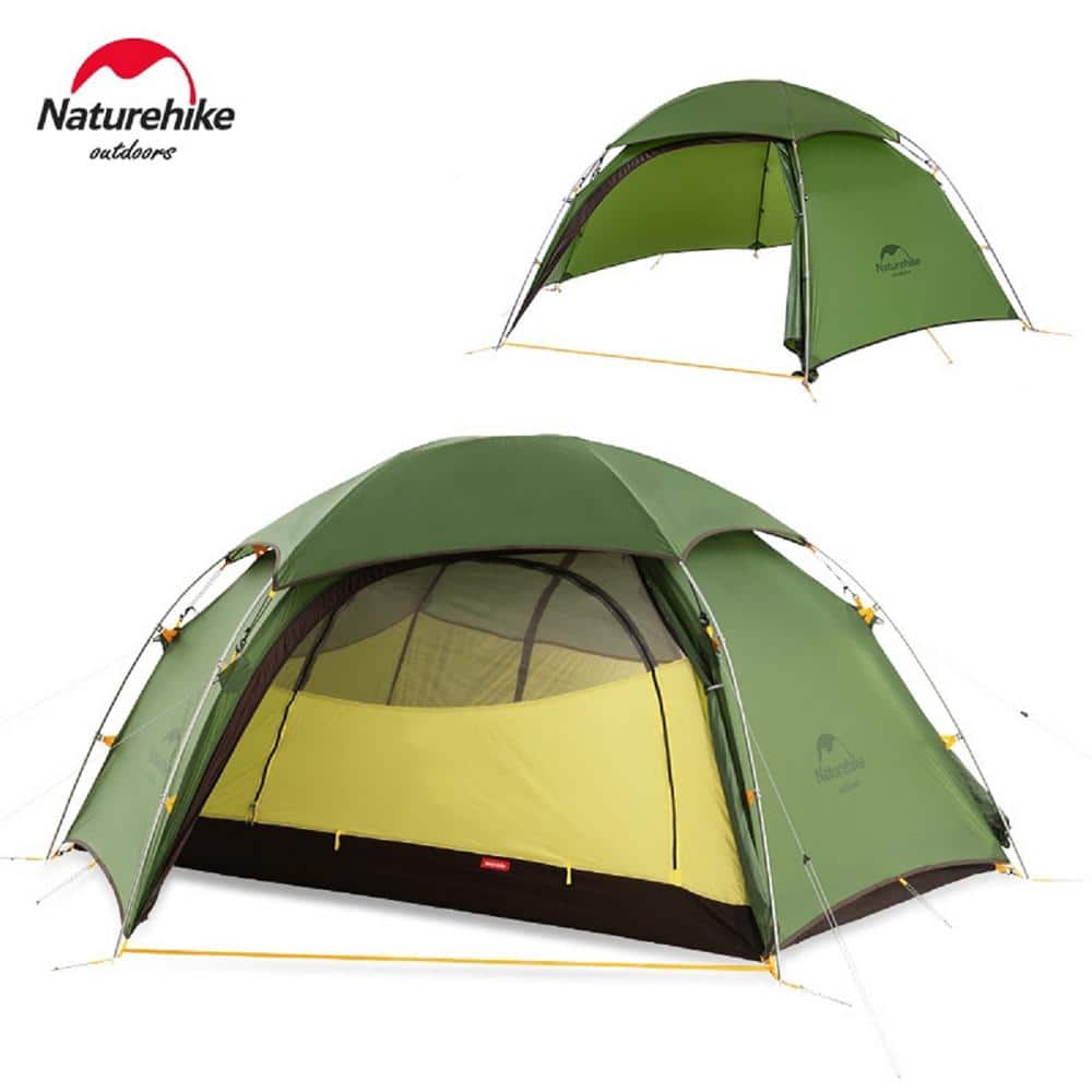 Cesicia 2-Person Easy Up Camping Sport Dome Tent in Green W-FXO-64 ...