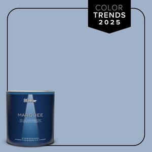 BEHR ULTRA 1 qt. #S530-3 Aerial View Extra Durable Semi-Gloss Enamel ...