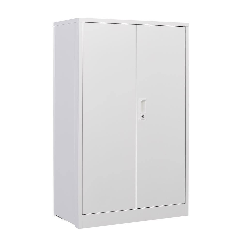 25.60 in. W x 13.80 in. D x 42.00 in. H White Linen Cabinet with ...