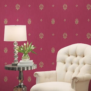 Damask - Wallpaper - Home Decor - The Home Depot
