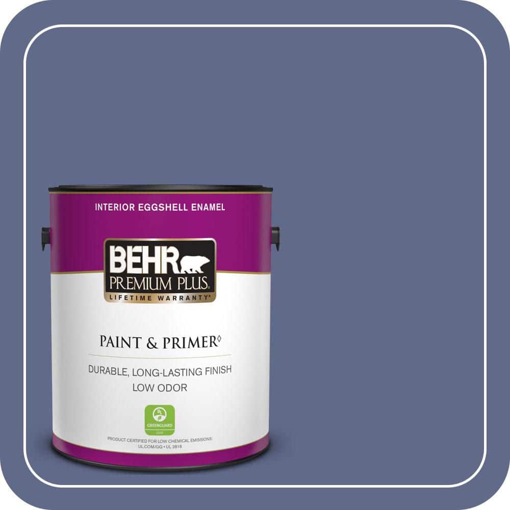 BEHR PREMIUM PLUS 1 gal. #S540-6 Dangerously Elegant Eggshell Enamel ...