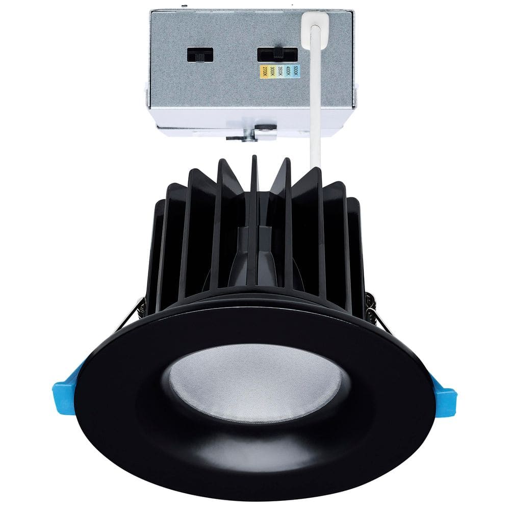 SATCO 5 in. Adjustable CCT New Construction IC-Rated Dimmable Indoor ...