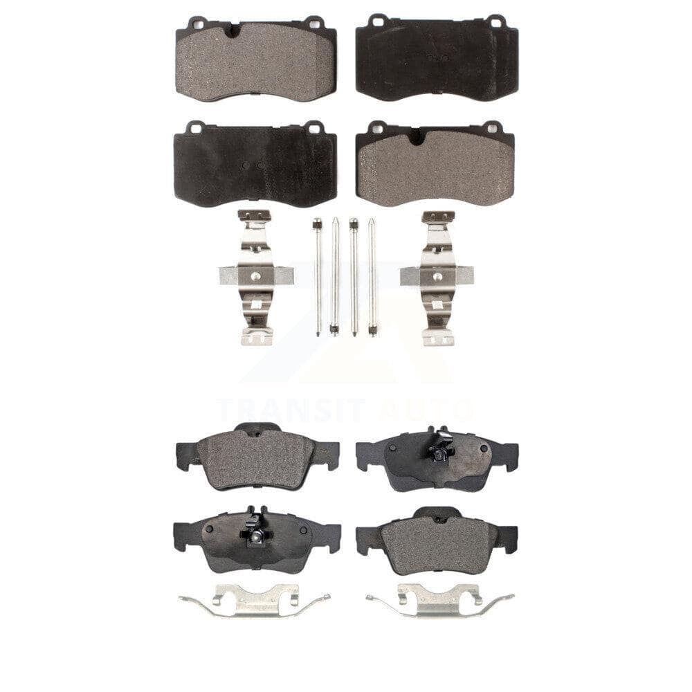 TEC Front Rear Ceramic Brake Pads Kit For Mercedes-Benz S550 SL550 ...