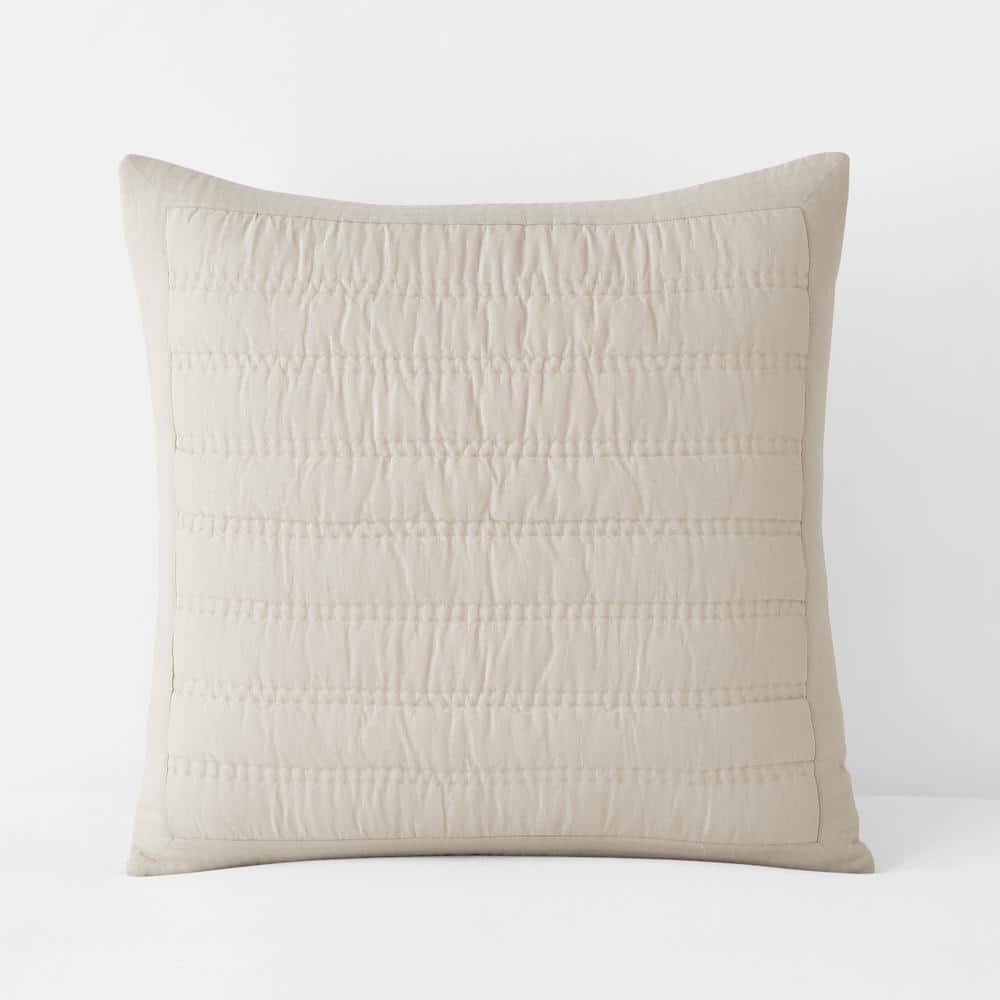 The Company Store Legends Hotel Linen Washed Linen Euro Sham 51485F-E ...