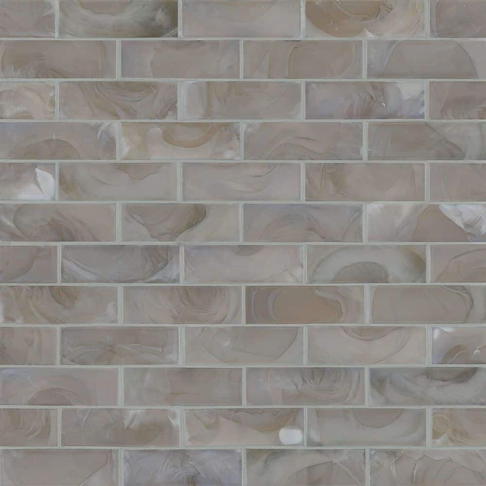 Reviews for MSI Opalina Subway 12 in. x 12 in. x 0.24 in. Glass Mesh ...