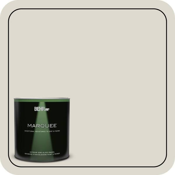 BEHR MARQUEE 1 qt. #MQ3-18 Ginger Sugar Semi-Gloss Enamel Exterior ...