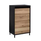 SAUDER New Grange 4-Drawer Vintage Oak Chest of Drawers 423706 - The ...