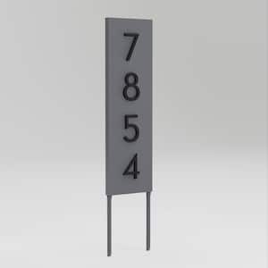 POST & PORCH Welcome Home Rectangle Address Yard Sign welcome-brown ...