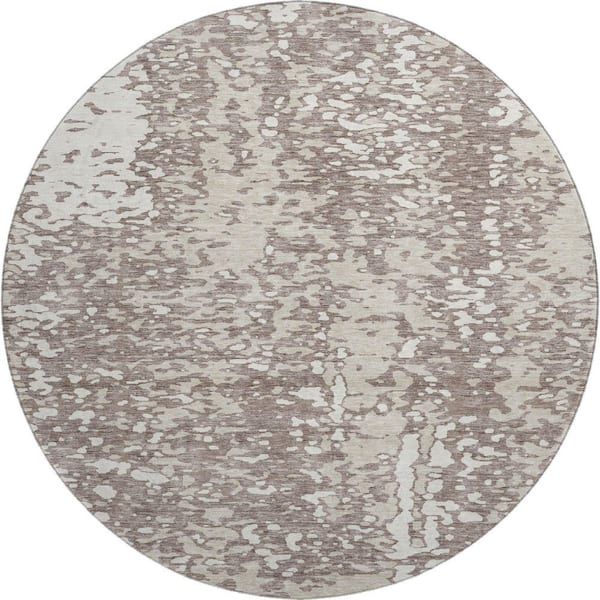 Addison Rugs Mayfield Premium Machine Washable Abstract AMF949 Taupe 8 ...