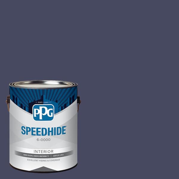 SPEEDHIDE 1 gal. PPG1171-7 Chinaberry Eggshell Interior Paint PPG1171 ...