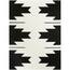 BALTA Nicholas Modern Southwestern Black 5 ft. x 7 ft. Area Rug 3007244 ...