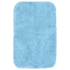 Garland Rug Serendipity Basin Blue 24 in. x 40 in. Washable Bathroom ...