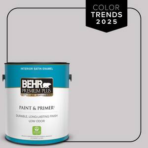 BEHR PREMIUM PLUS 8 oz. #MQ3-28 Rock Crystal Eggshell Enamel Interior ...