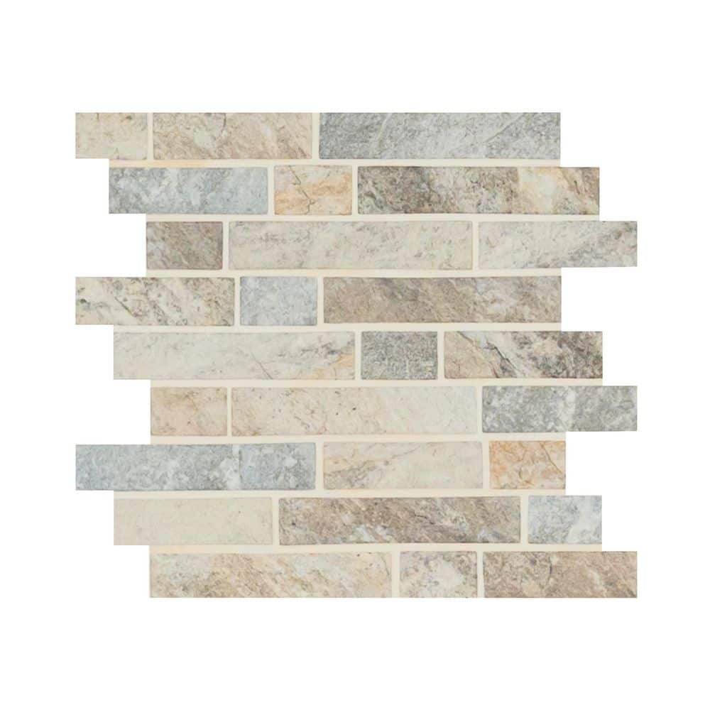 MSI Take Home Tile Sample - Stonella Interlocking 4 in. x 4 in ...