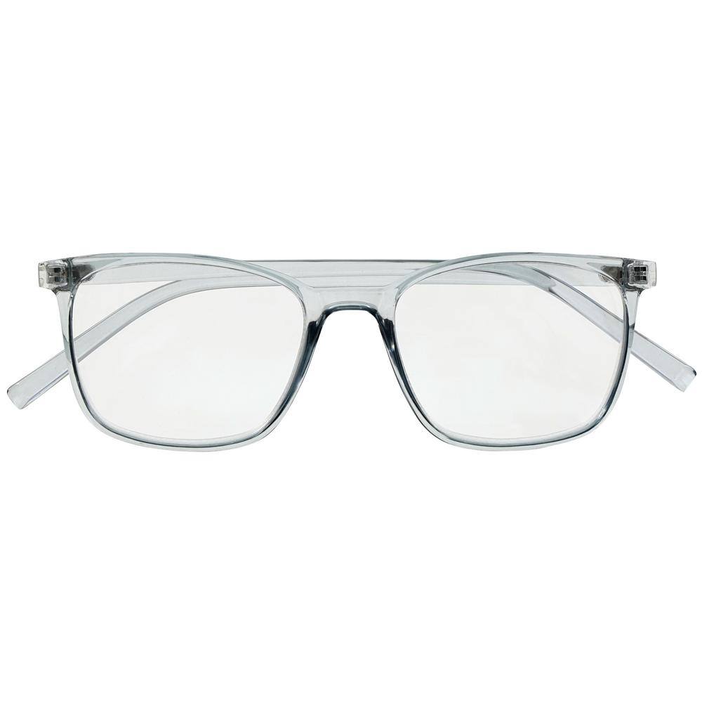 Magnifeye Blue Rounded Square Clear Blue Frame 2.5 Light Reading ...