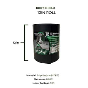 Century Products 1.5 ft.. x 25 ft. Root Shield/Water Barrier 60 mil ...