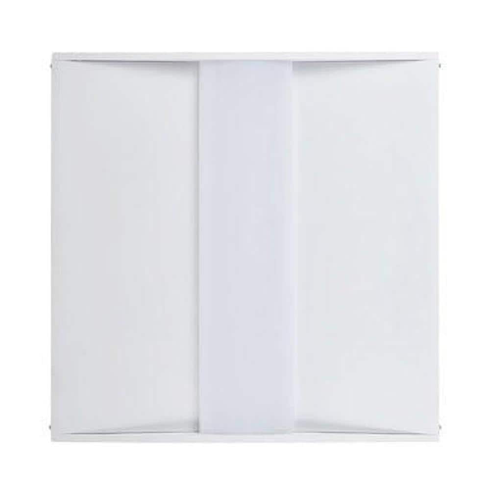 Viribright 25/35-Watt 2 ft. x 2 ft. CCT Selectable 3000K/4000K/5000K ...