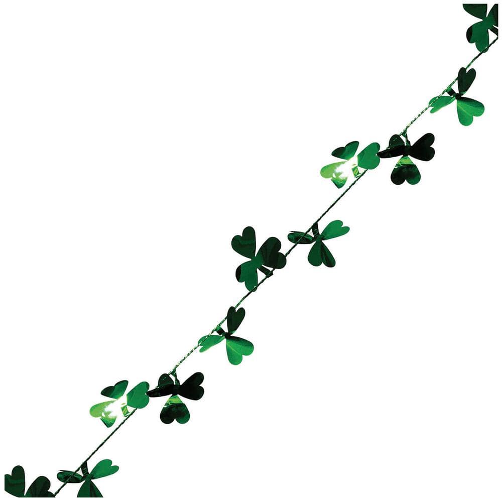 Brite Star 9 ft. St. Patrick Clover Wire Garland (Set of 4) 96-201-40 ...