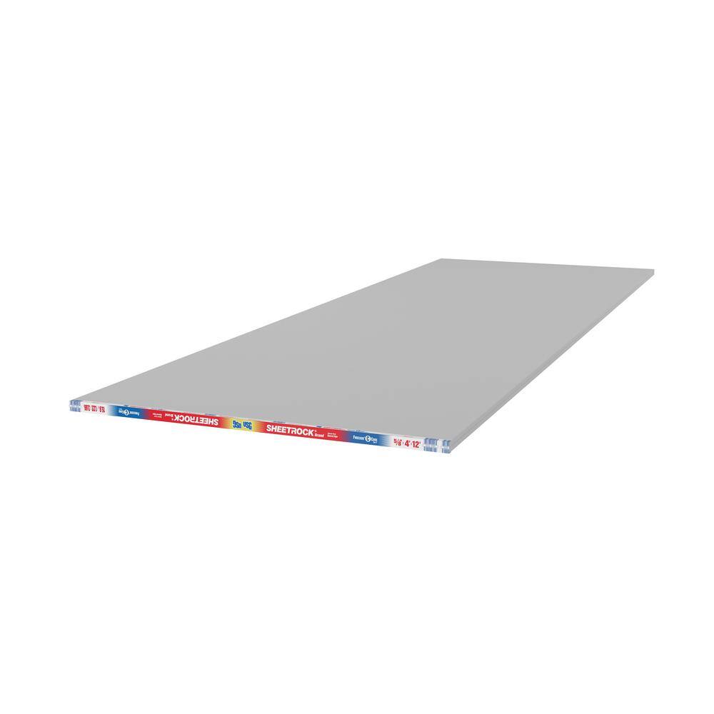 USG Sheetrock Brand 5/8 in. x 4 ft. x 12 ft. Firecode C Drywall ...