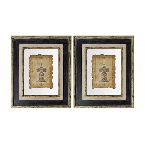 Miscool Anky 2-piece Framed Art Print 18 in. x 22 in. Lucian Framed ...