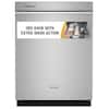 Whirlpool 24 in. Stainless Steel Top Control Built-In Tall Tub ...
