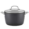KitchenAid 8-Quart, Matte Black Hard-Anodized Induction Nonstick ...